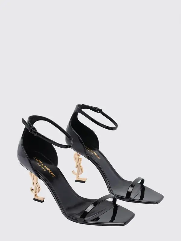 Saint Laurent Strappy Heeled Sandal With Heel