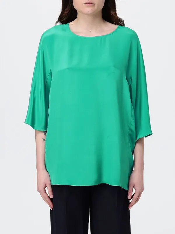 Max Mara Silk Top - Green