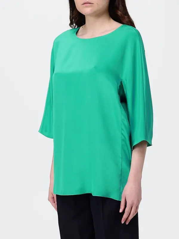 Max Mara Silk Top - Green