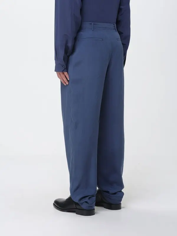Saint Laurent Tailored Silk Trousers