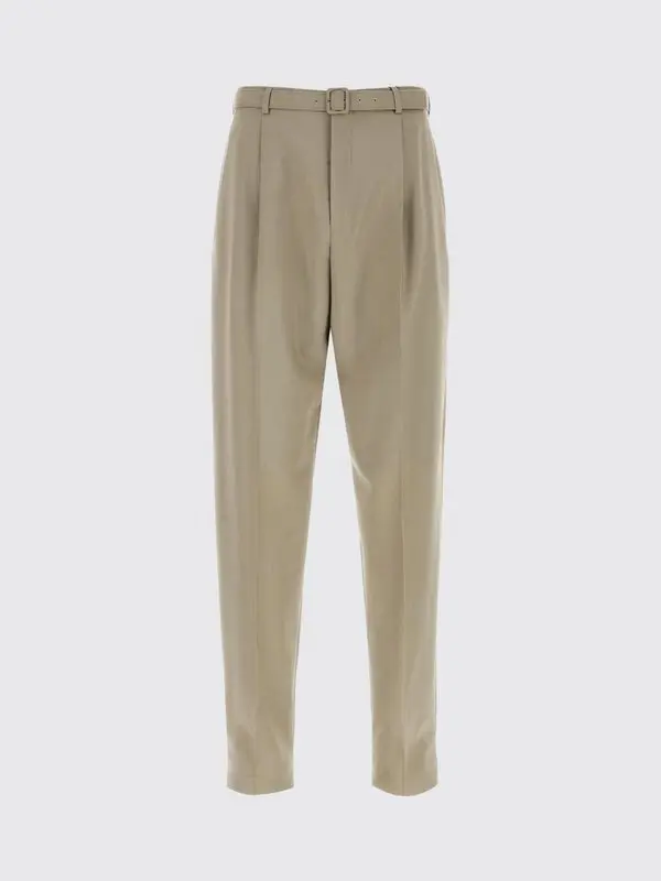 Saint Laurent Tailored Belted Trousers