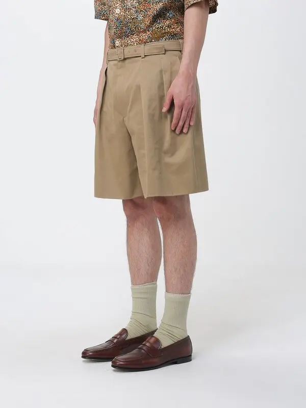 Saint Laurent Shorts Beige