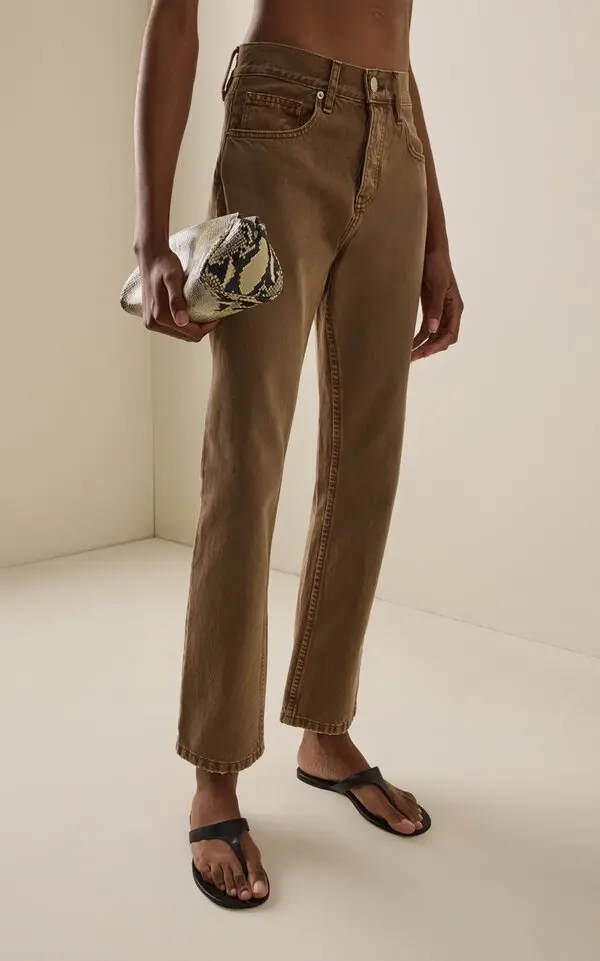 DALA Calla Mid Rise Straight Ankle Jean