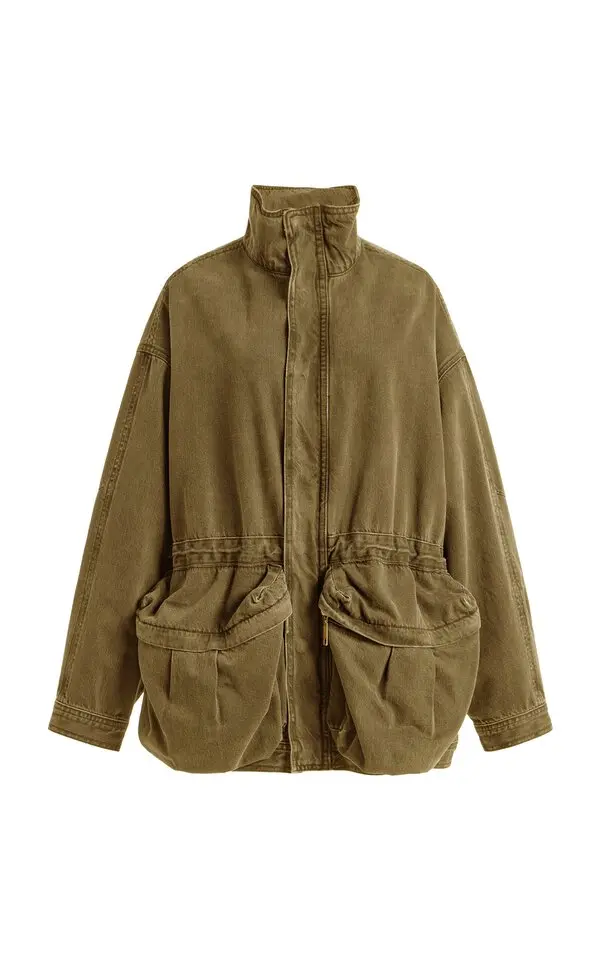 DALA Mountain Denim Jacket - Dark Green