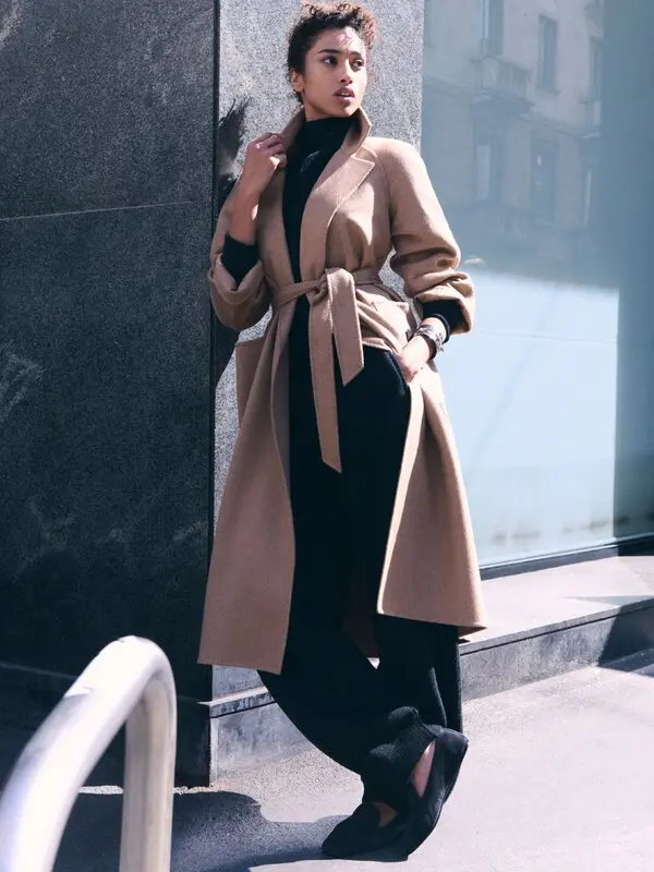 Max Mara The Ready Icon Coat - Camel