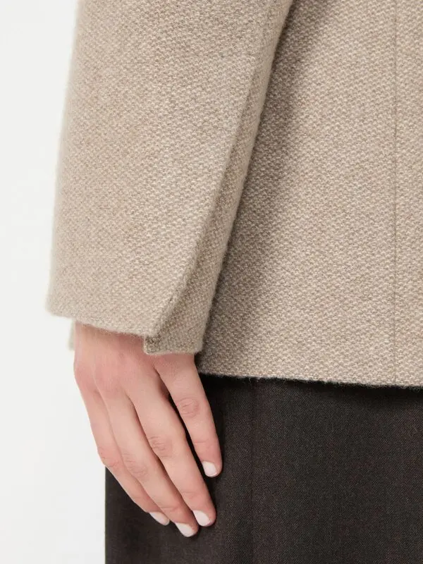 Max Mara Cashmere Crew-neck Jacket