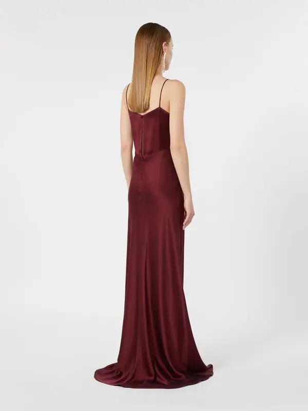Max Mara Silk Satin Slip Dress