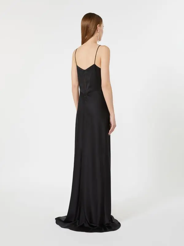Max Mara Silk Satin Slip Dress