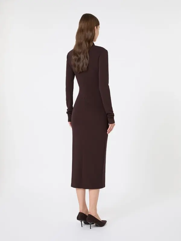 Max Mara Slim Fluid Jersey Dress