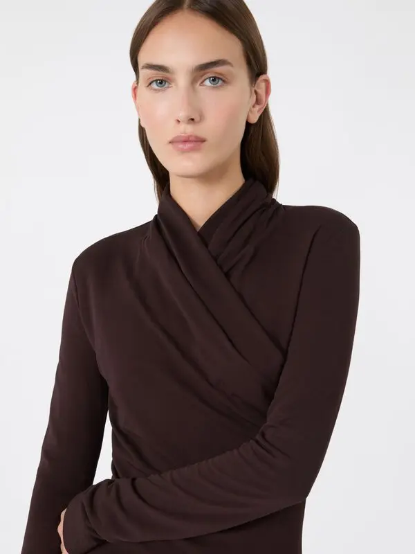 Max Mara Slim Fluid Jersey Dress