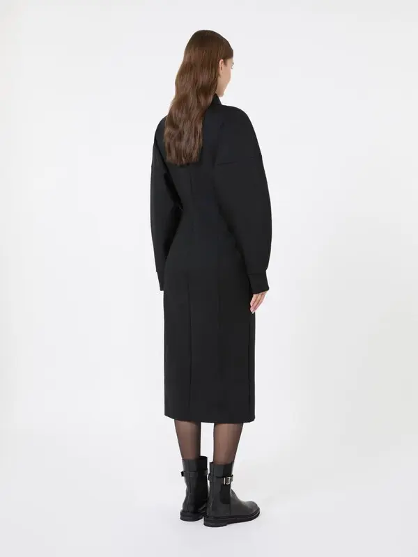 Max Mara Wool And Lyocell Jersey Dress