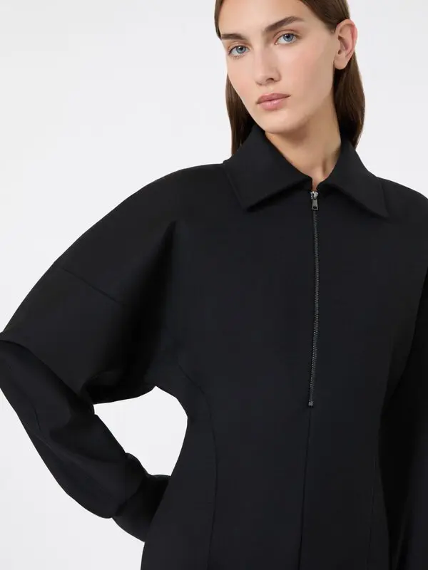 Max Mara Wool And Lyocell Jersey Dress