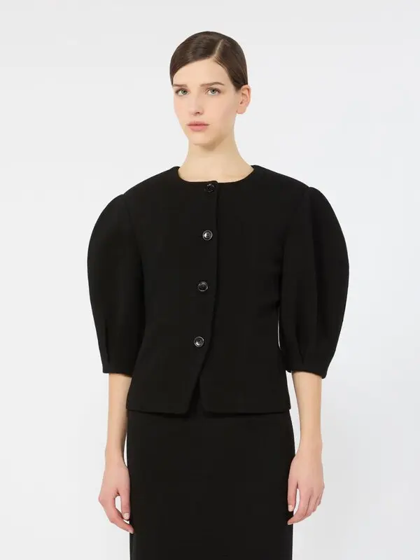 Max Mara Jacquard Jersey Jacket