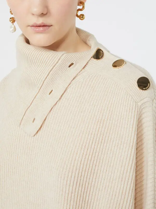 Max Mara Oversized Wool And Cashmere Dress