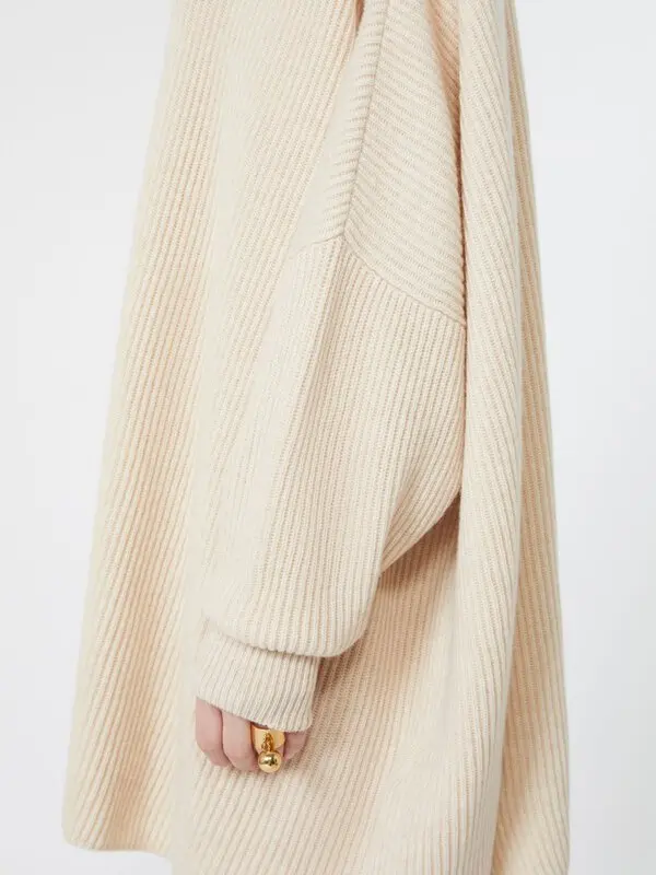 Max Mara Oversized Wool And Cashmere Dress