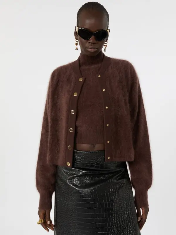 Max Mara Pure Cashmere Bomber Jacket
