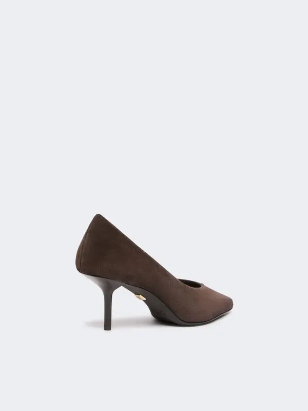 Max Mara Split Calf Leather Court Shoes
