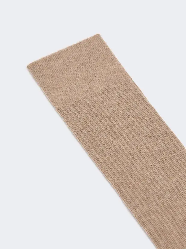 Max Mara Ribbed Cashmere Socks