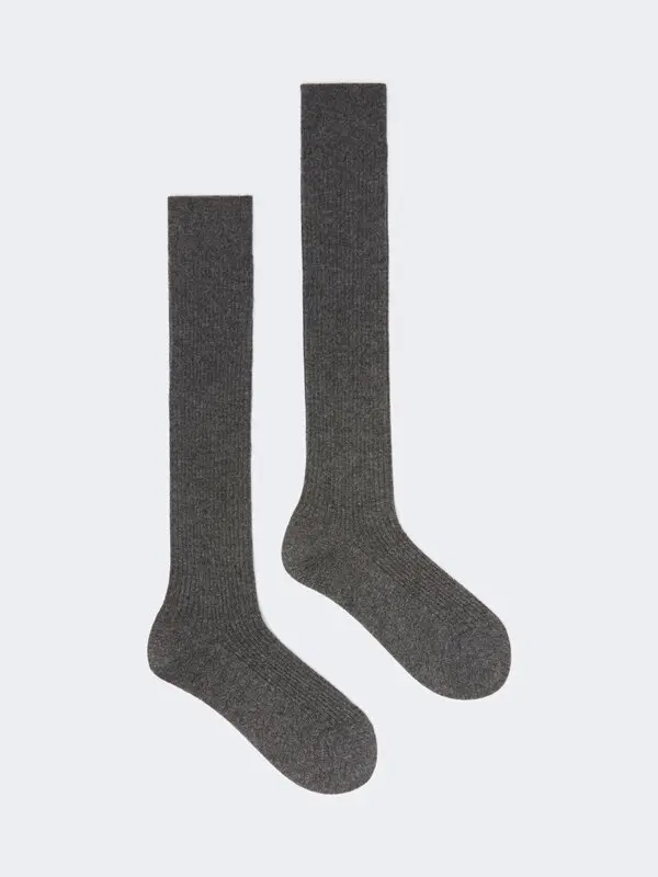 Max Mara Ribbed Cashmere Socks