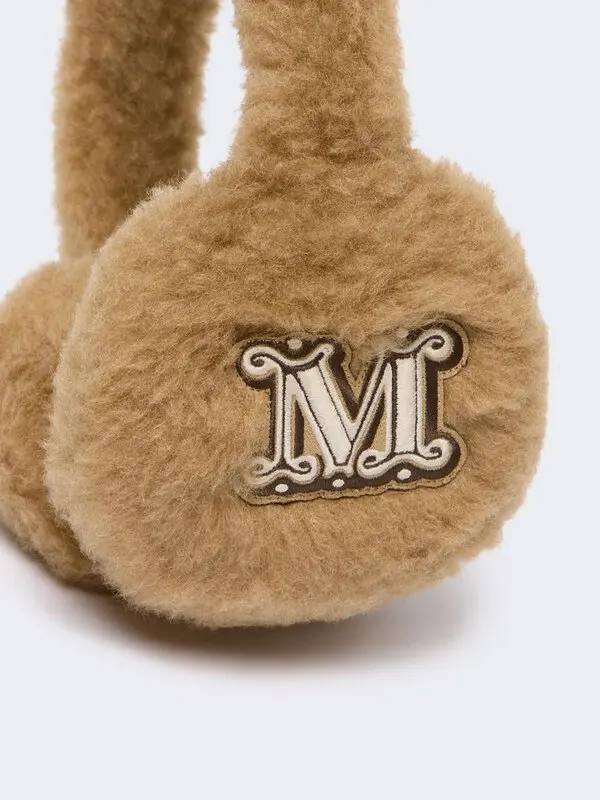 Max Mara Teddy Fabric Earmuffs