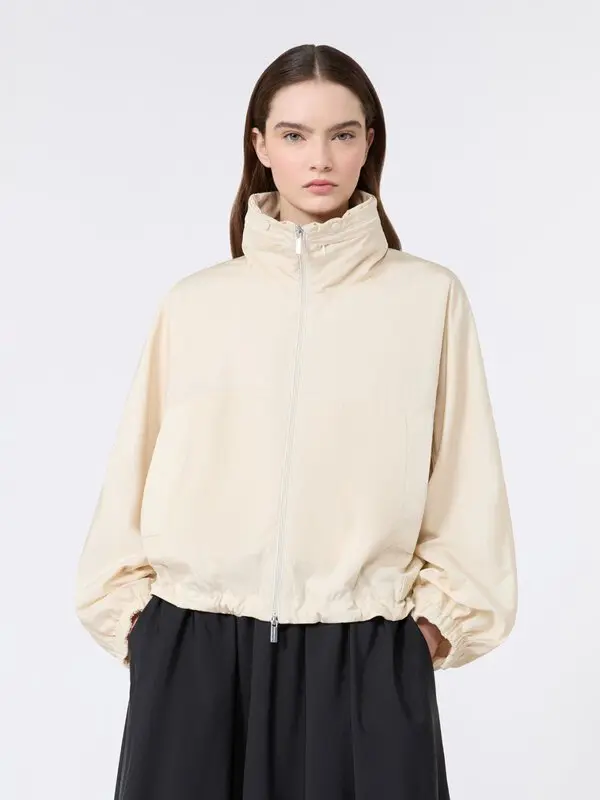 Max Mara Water-repellent Canvas Windbreaker