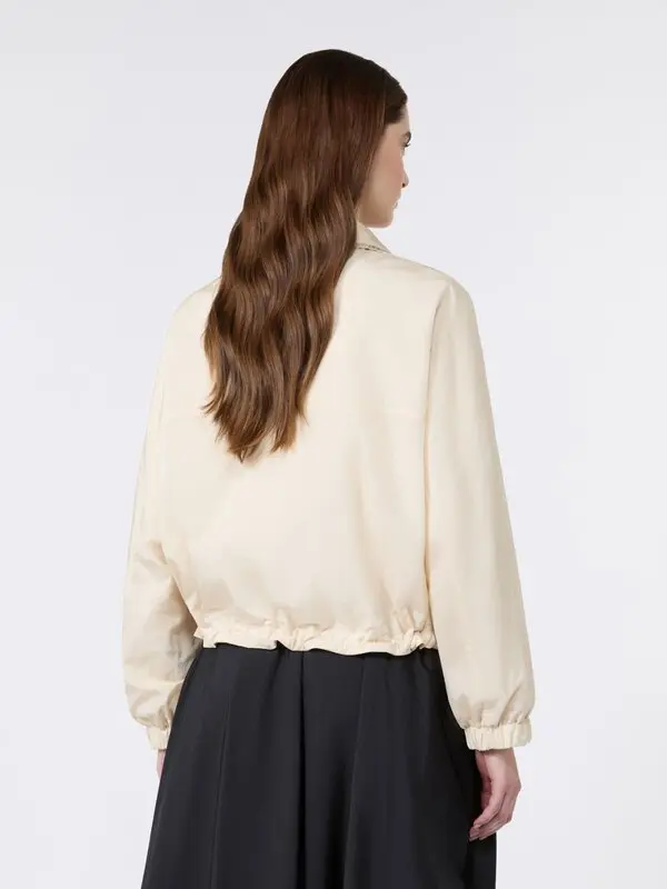 Max Mara Water-repellent Canvas Windbreaker