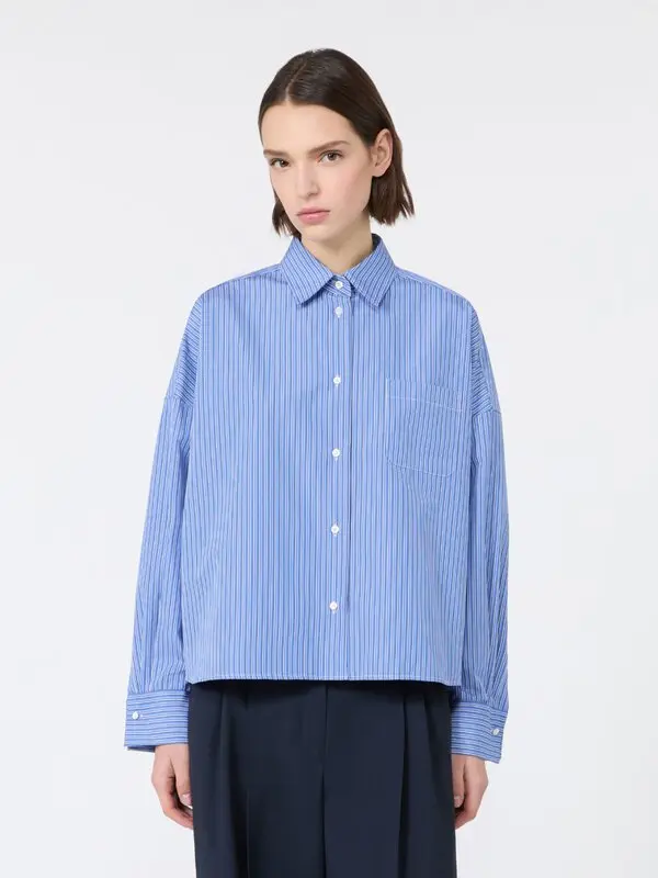 Max Mara Cotton Poplin Shirt