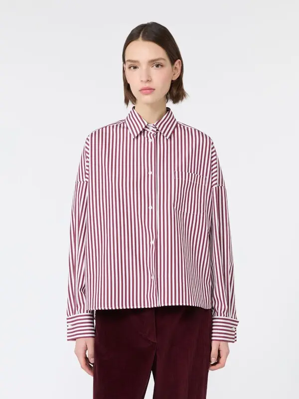 Max Mara Cotton Poplin Shirt
