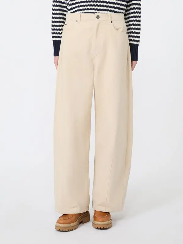 Max Mara Cotton Drill Trousers