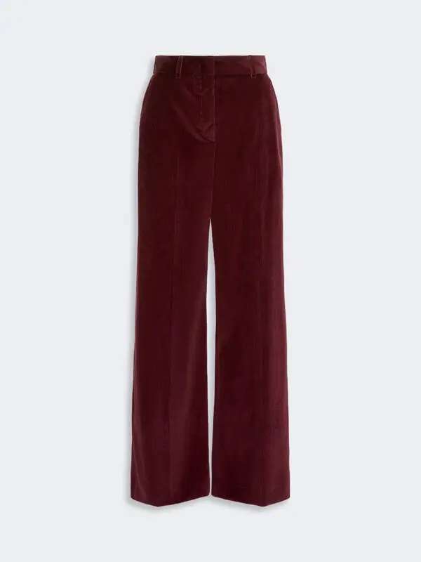 Max Mara Cotton Velvet Trousers