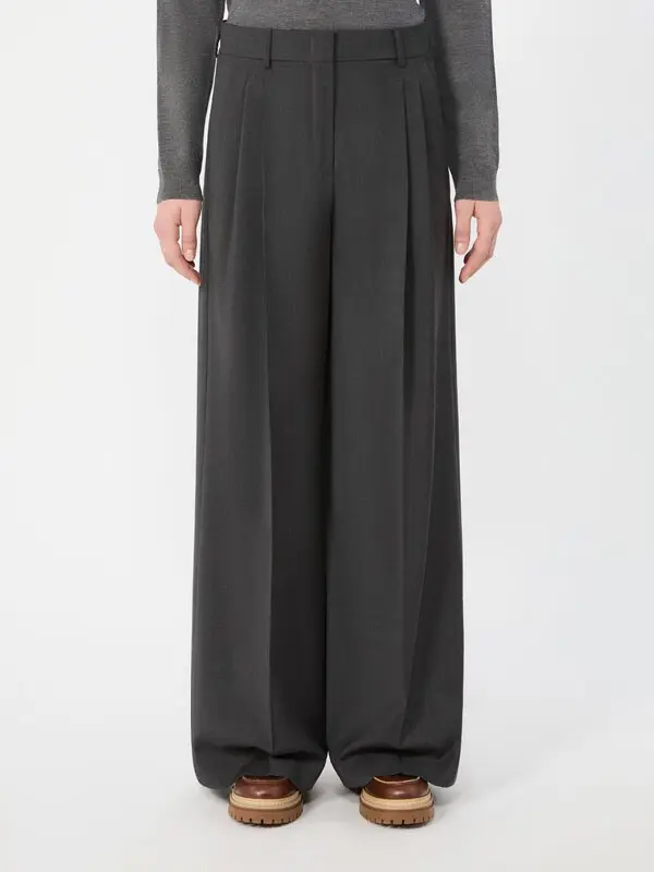 Max Mara Woollen Cloth Trousers