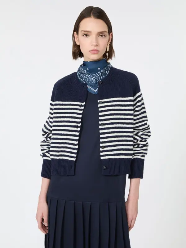 Max Mara Wool Yarn Cardigan