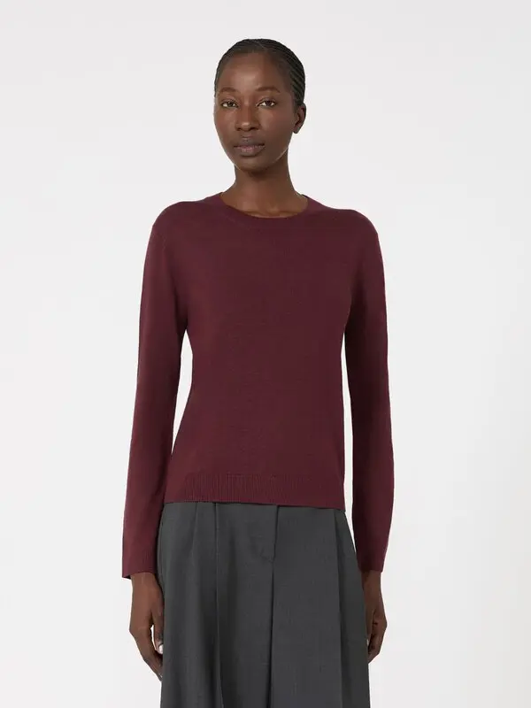 Max Mara Silk And Wool Yarn Sweater