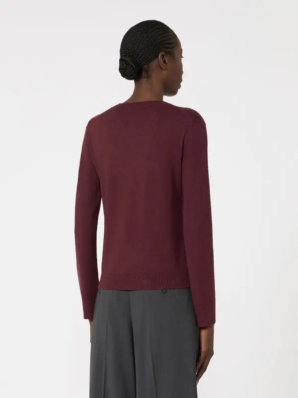 Max Mara Silk And Wool Yarn Sweater