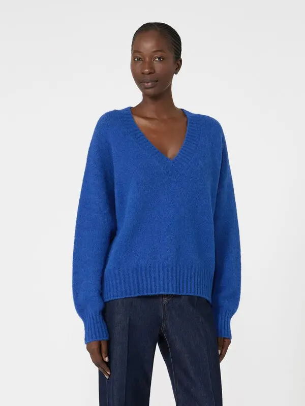 Max Mara Alpaca And Cotton Yarn Sweater