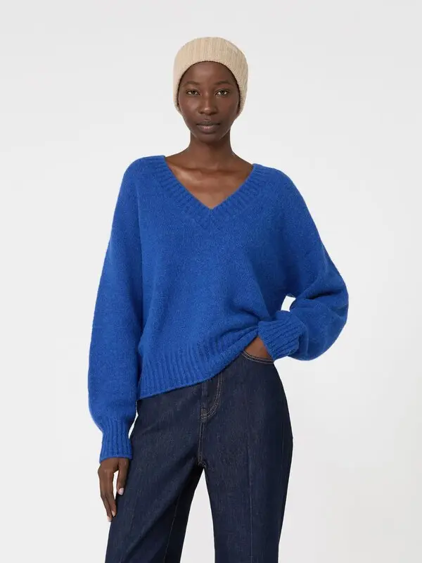 Max Mara Alpaca And Cotton Yarn Sweater
