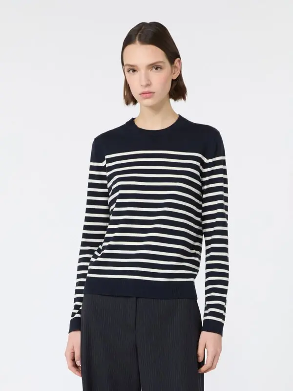 Max Mara Silk And Wool Yarn Sweater