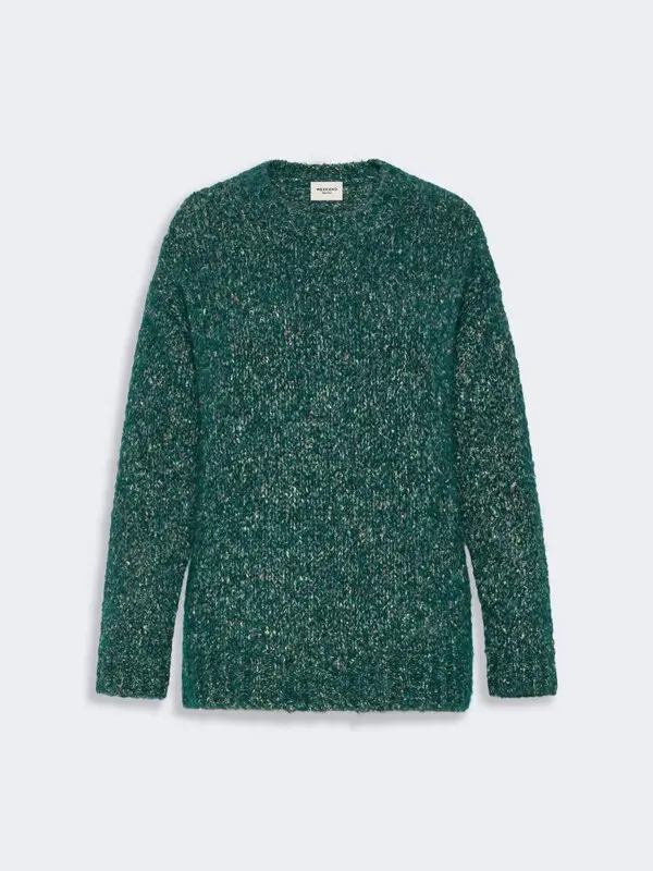 Max Mara Alpaca, Cotton And Wool Blend Sweater