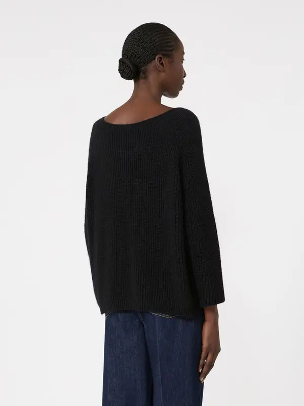 Max Mara Mohair Blend Knit Jumper - Black