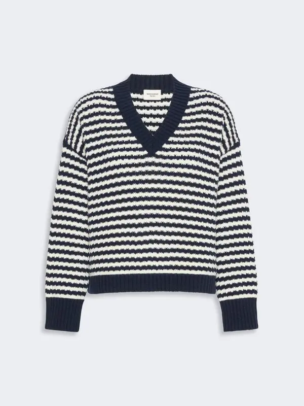 Max Mara Loose Jumper In Wool Yarn