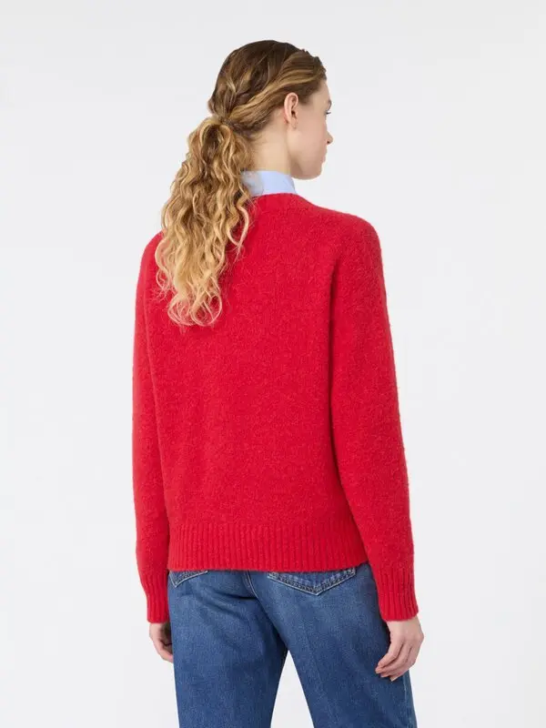 Max Mara Alpaca And Cotton Yarn Sweater