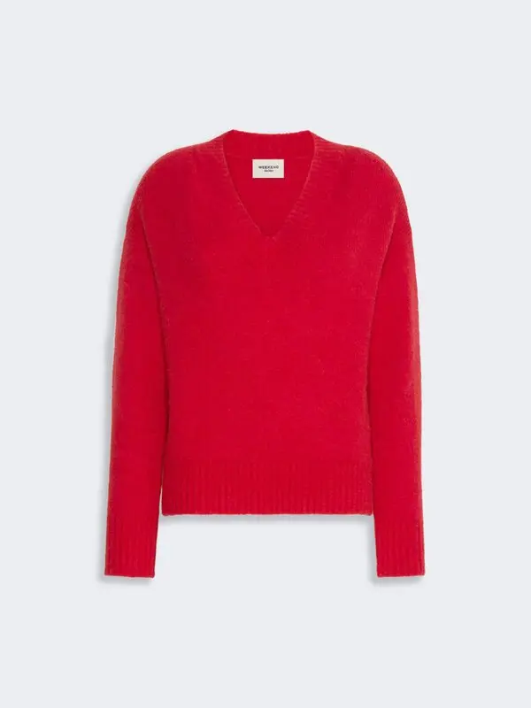 Max Mara Alpaca And Cotton Yarn Sweater