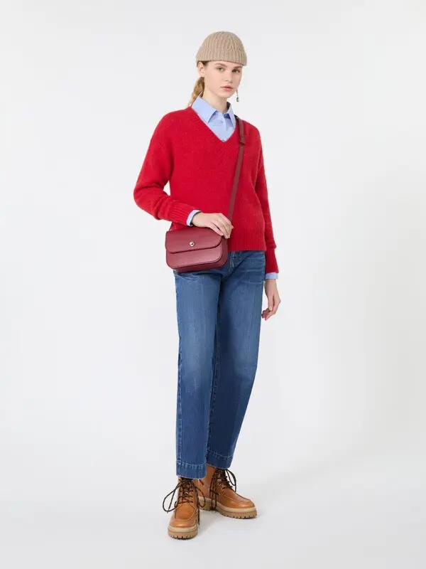 Max Mara Alpaca And Cotton Yarn Sweater