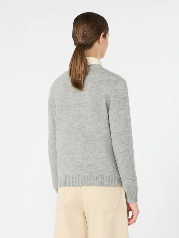 Max Mara Alpaca And Wool-blend Yarn Sweater