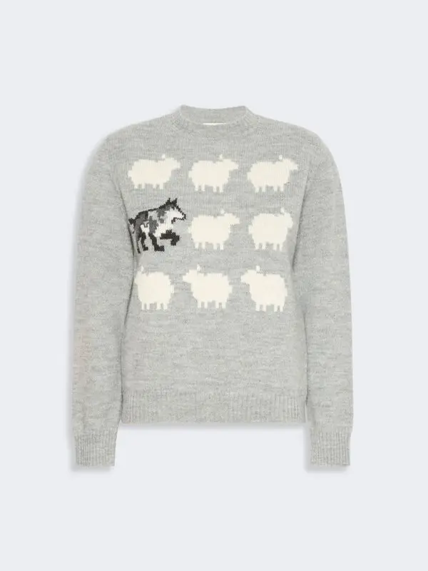 Max Mara Alpaca And Wool-blend Yarn Sweater