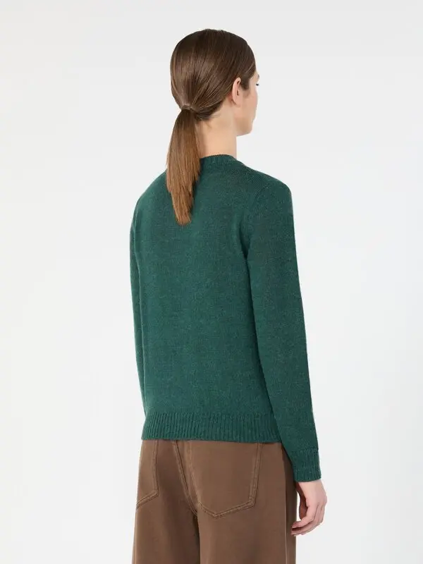Max Mara Alpaca And Wool-blend Yarn Sweater