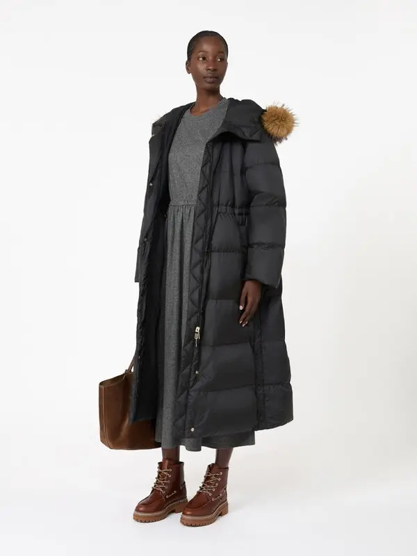 Max Mara Jacquard Jersey Long Dress