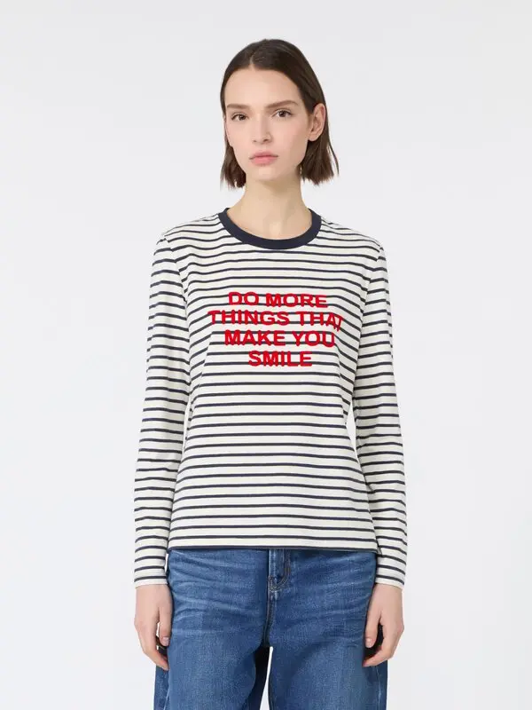 Max Mara Regular Fit Stretch Jersey T-shirt
