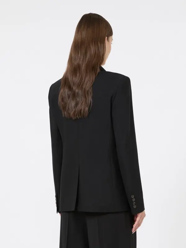 Max Mara Double-breasted Wool Twill Blazer