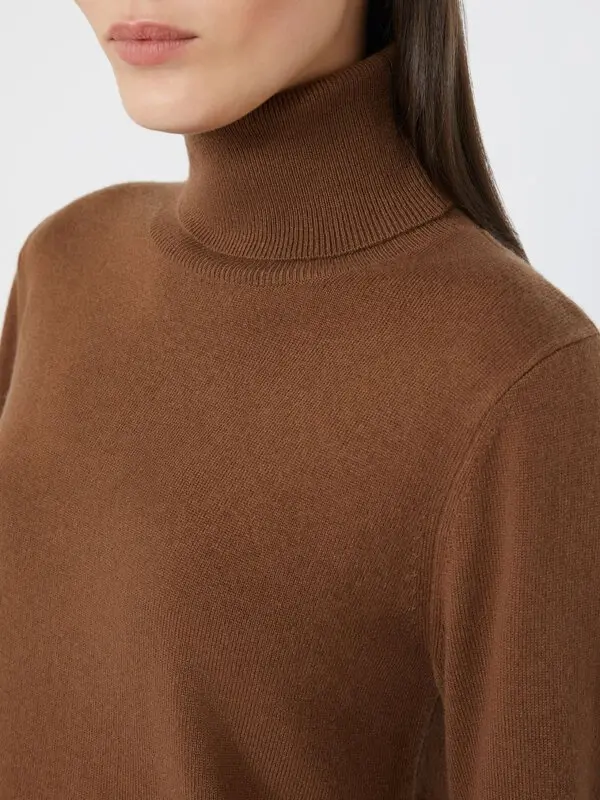Max Mara Wool And Cashmere Turtleneck Sweater
